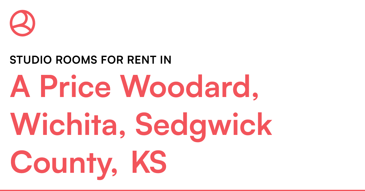 A Price Woodard, Wichita, Sedgwick County, KS Studio... – Roomies.com