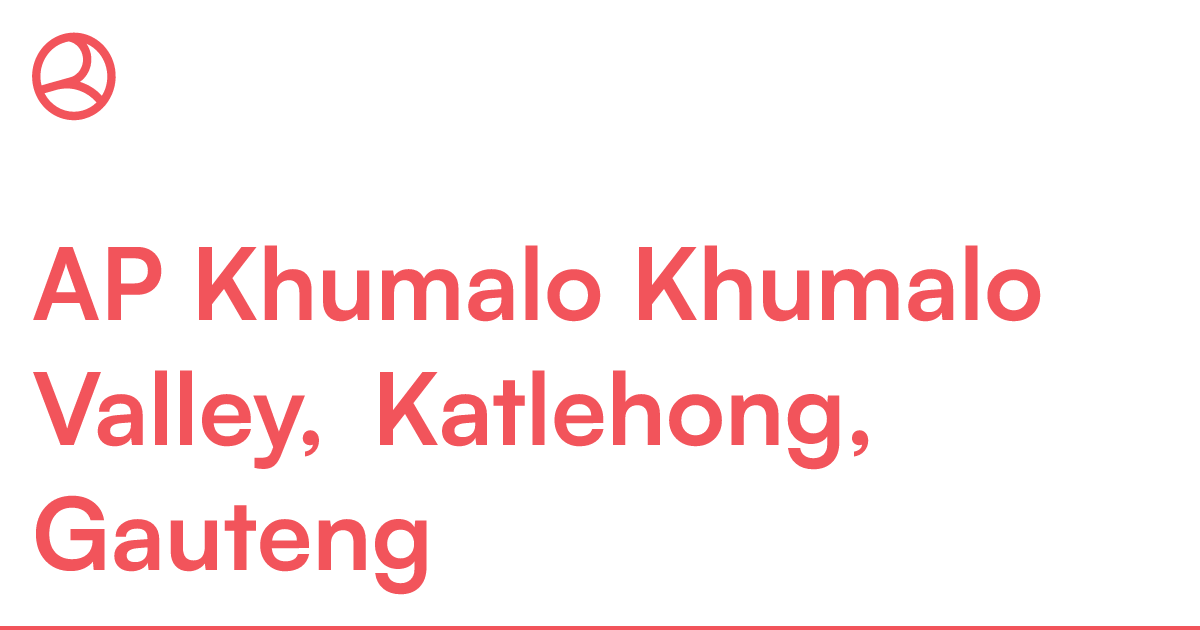 AP Khumalo Khumalo Valley, Katlehong, Gauteng House... – Roomies.co.za