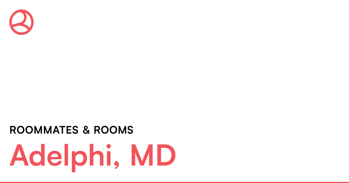 Adelphi, MD Roommates & rooms – Roomies.com