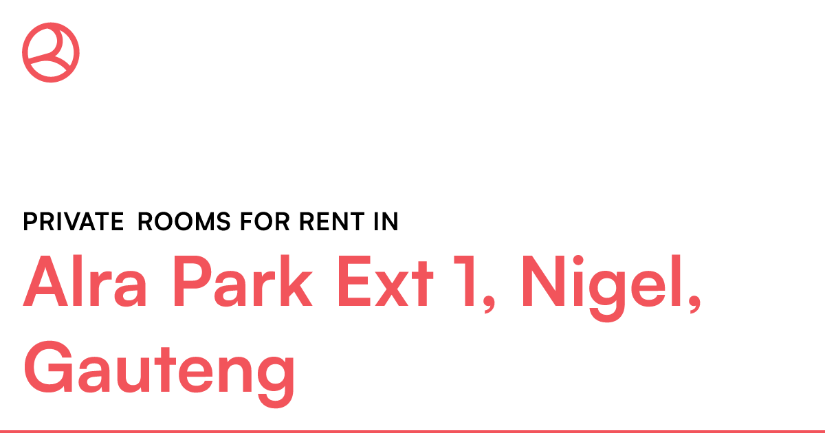 Alra Park Ext 1, Nigel, Gauteng Private rooms for r... – Roomies.co.za