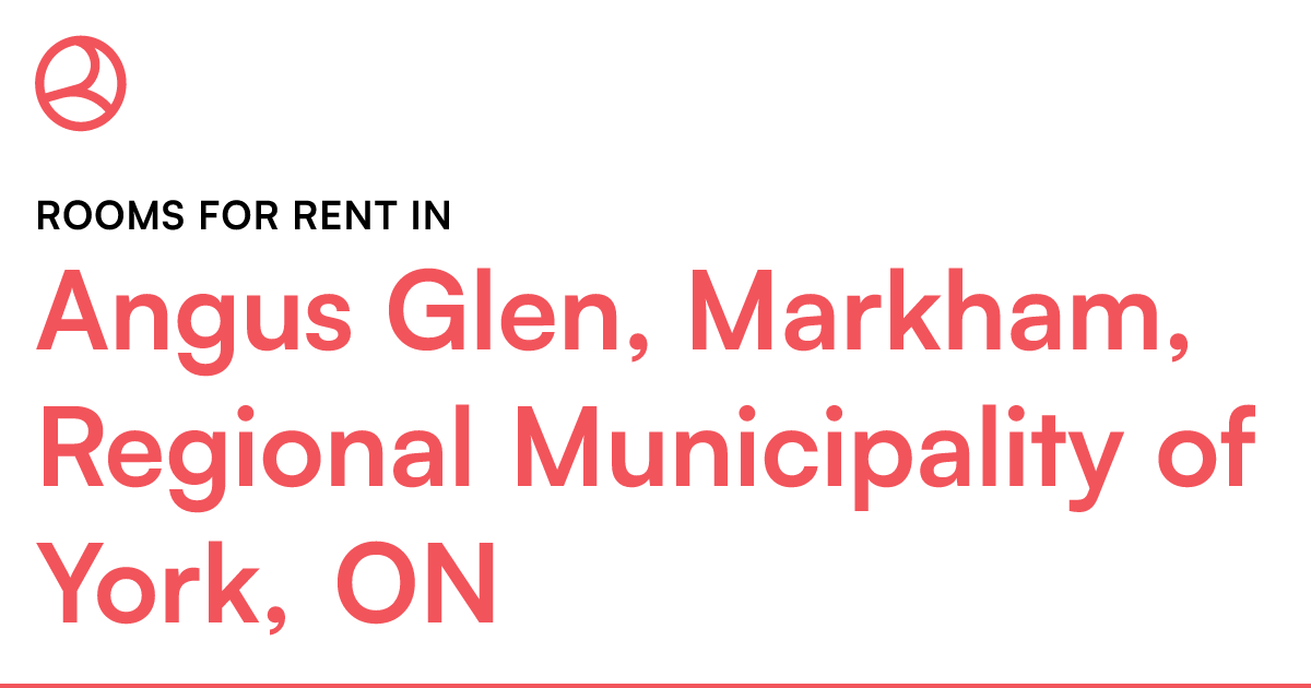 Angus Glen, Markham, Regional Municipality of York, ON... – Roomies.ca