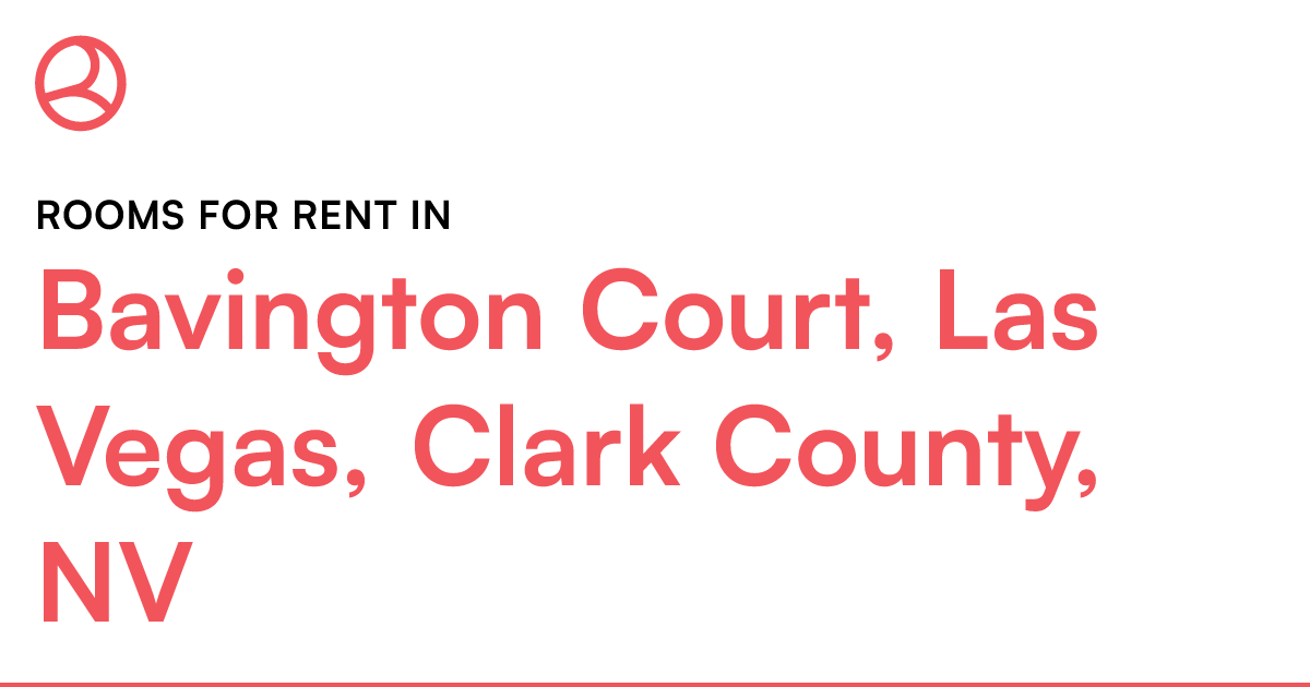 Bavington Court, Las Vegas, Clark County, NV Rooms fo... – Roomies.com
