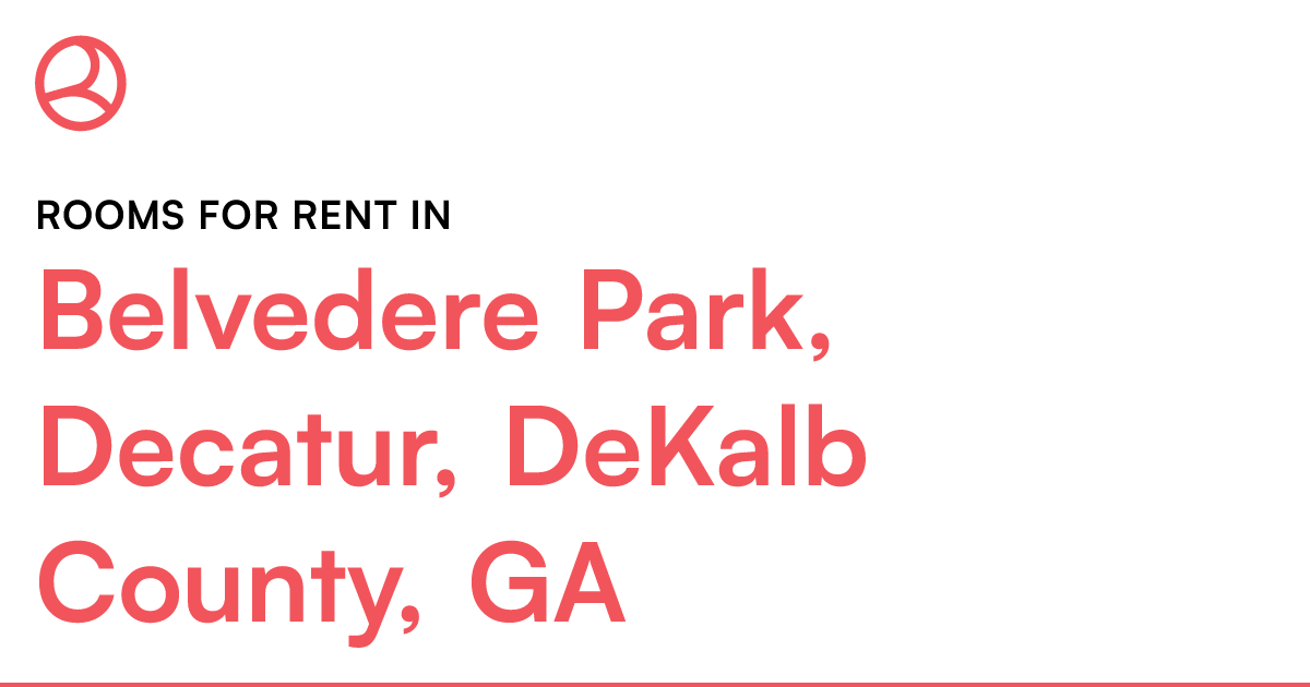 Belvedere Park, Decatur, DeKalb County, GA Rooms for... – Roomies.com