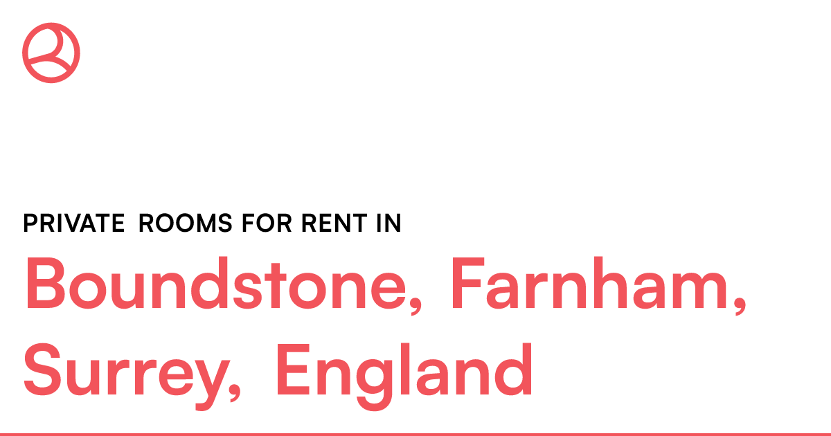 Boundstone, Farnham, Surrey, England Private rooms... – Roomies.co.uk