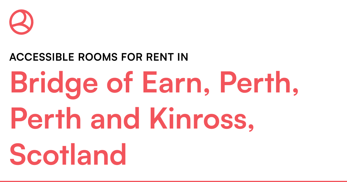 Bridge of Earn, Perth, Perth and Kinross, Scotland... – Roomies.co.uk