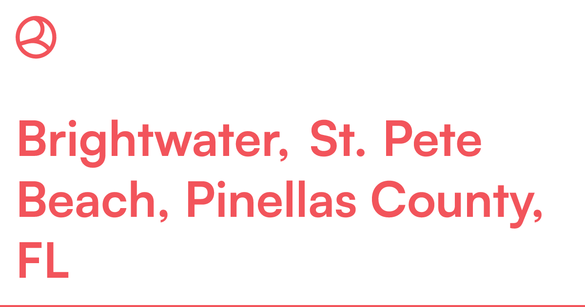 Brightwater, St. Pete Beach, Pinellas County, FL Hous... – Roomies.com
