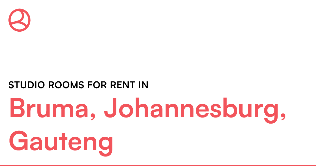 Bruma, Johannesburg, Gauteng Studio rooms for rent – Roomies.co.za