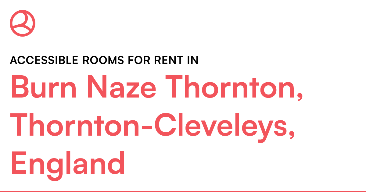 Burn Naze Thornton, Thornton-Cleveleys, England Acc... – Roomies.co.uk