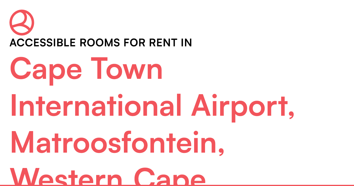 Cape Town International Airport, Matroosfontein, We... – Roomies.co.za