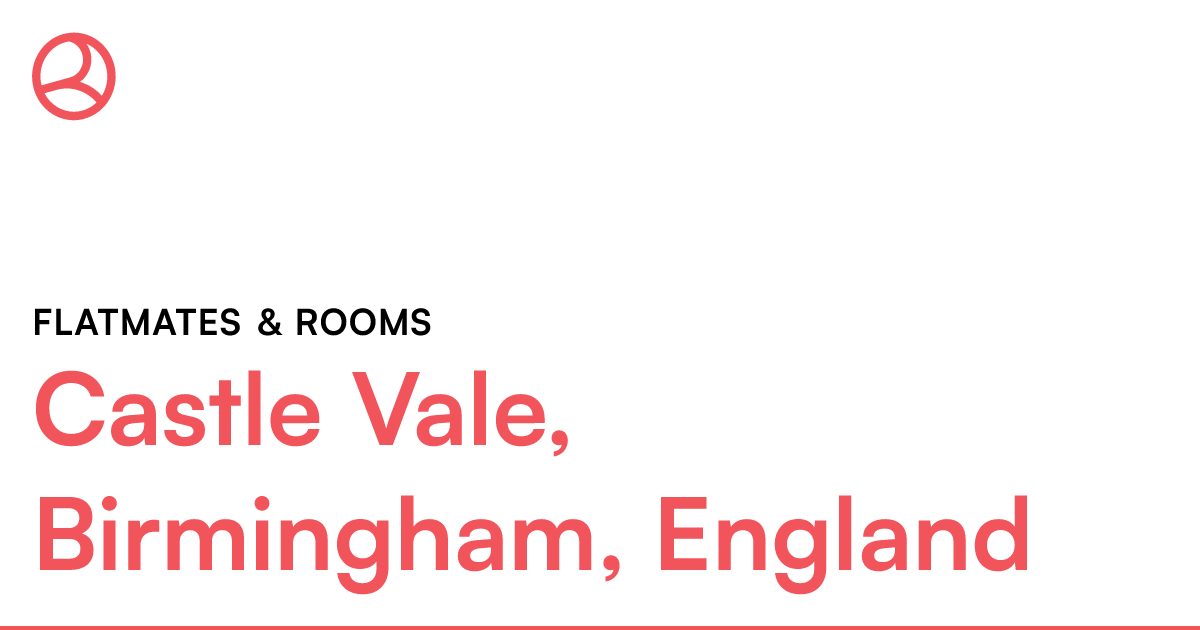 Castle Vale, Birmingham, England Flatmates & rooms – Roomies.co.uk