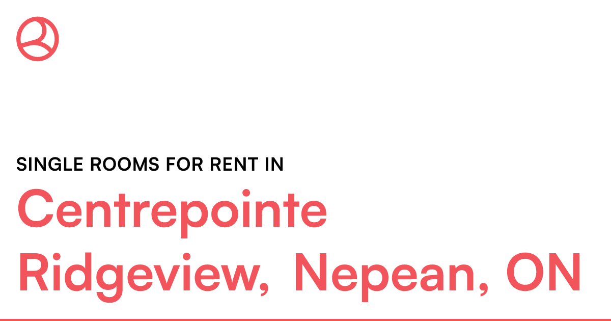 Centrepointe Ridgeview, Nepean, ON Single rooms for re... – Roomies.ca