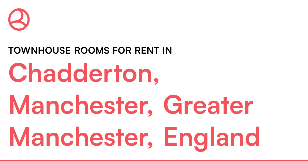 Chadderton, Manchester, Greater Manchester, England... – Roomies.co.uk