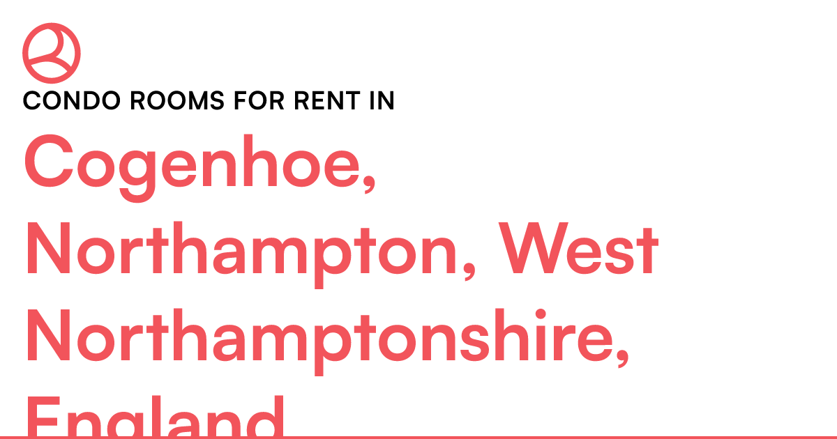 Cogenhoe, Northampton, West Northamptonshire, Engla... – Roomies.co.uk