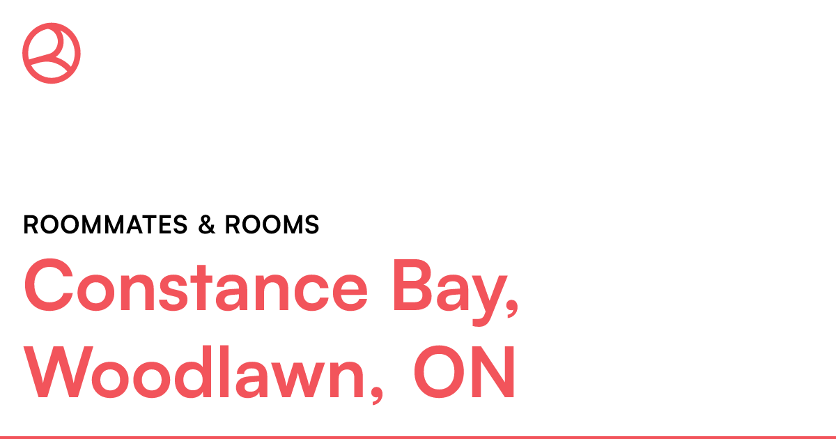 Constance Bay, Woodlawn, ON Roommates & rooms – Roomies.ca