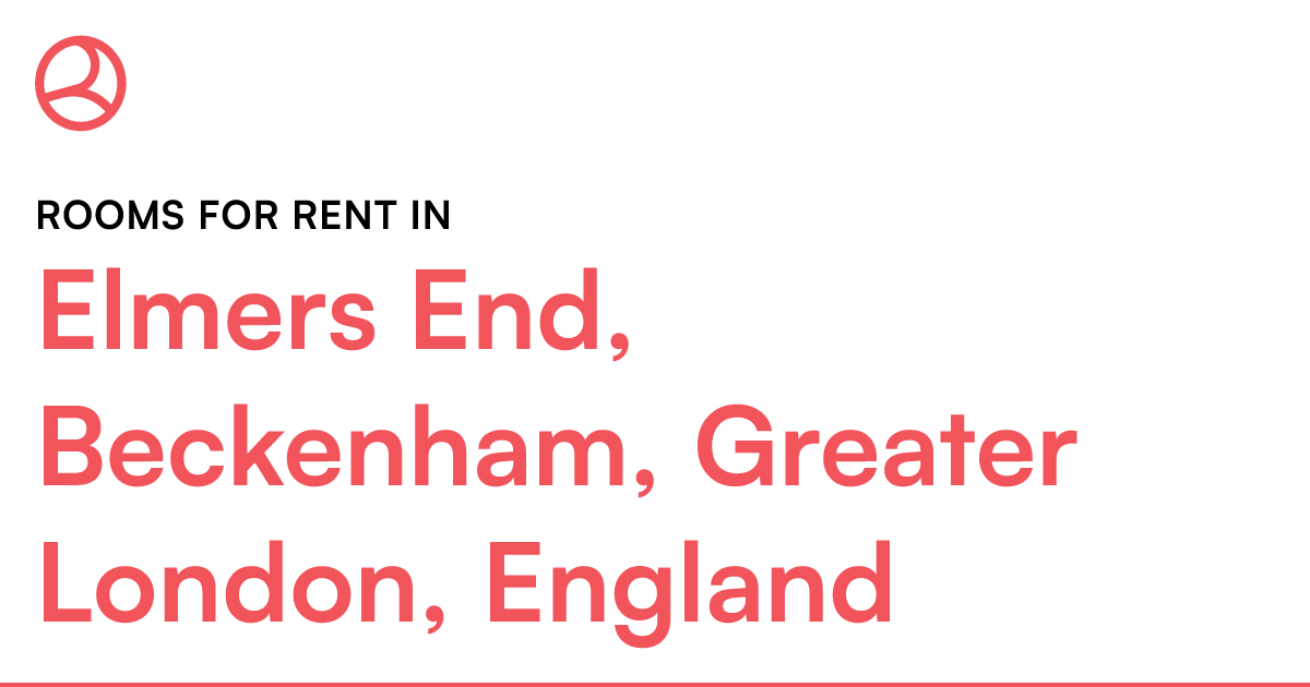 Elmers End, Beckenham, Greater London, England Room... – Roomies.co.uk