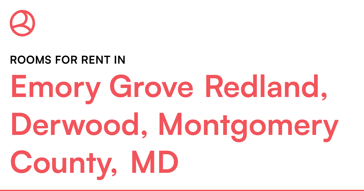 Emory Grove Redland, Derwood, Montgomery County, MD R... – Roomies.com