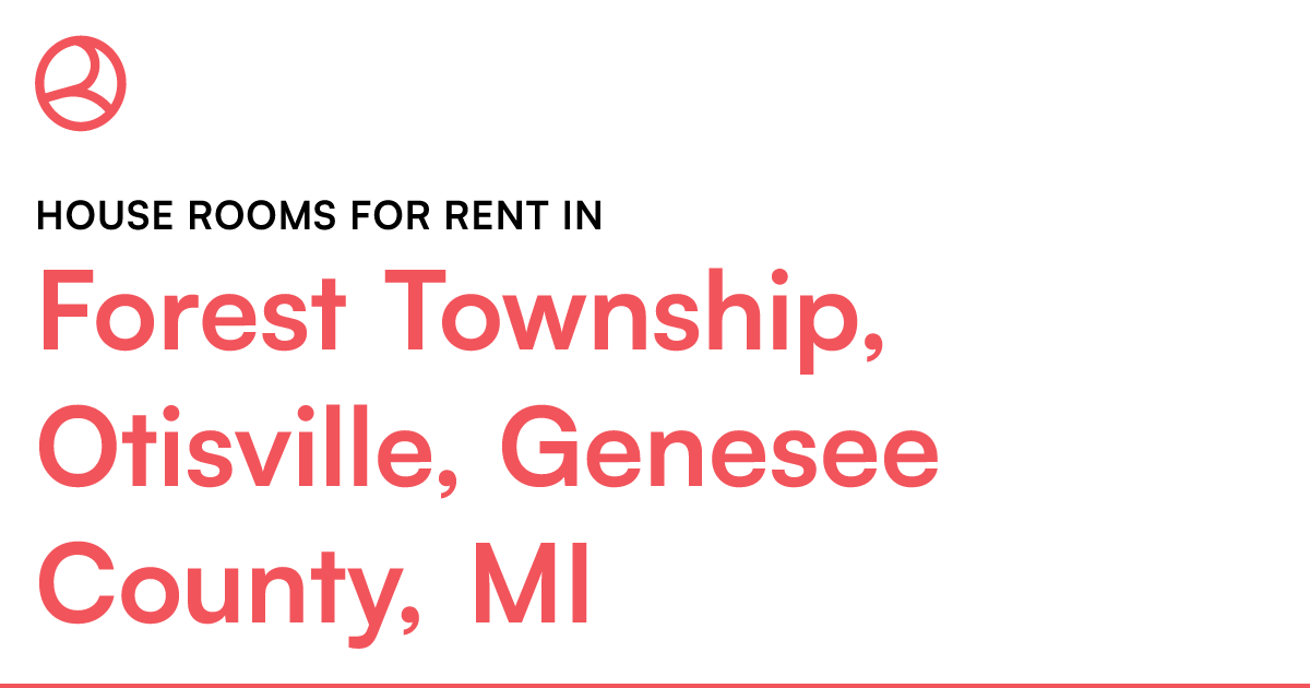 Forest Township, Otisville, Genesee County, MI House... – Roomies.com