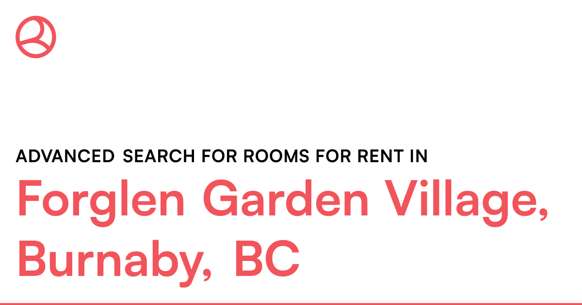Forglen Garden Village, Burnaby, BC rooms for rent – Roomies.ca