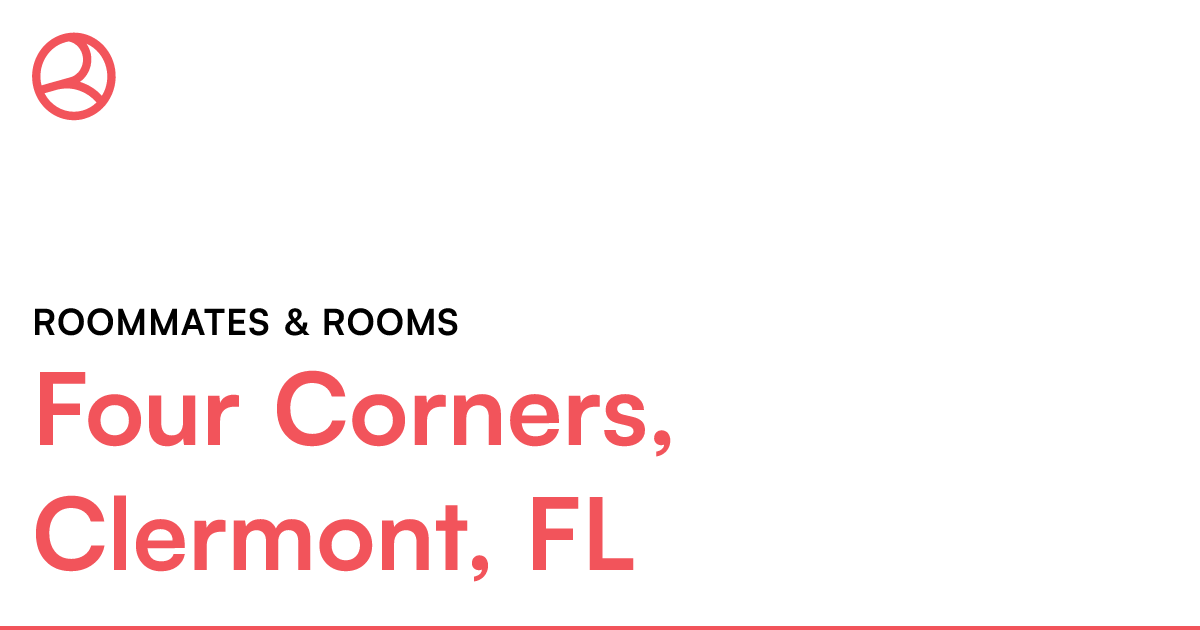 Four Corners, Clermont, FL Roommates & rooms – Roomies.com