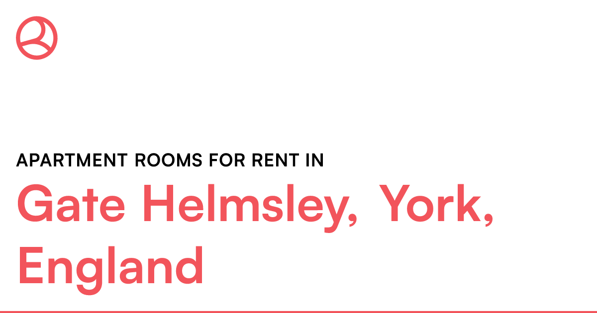 Gate Helmsley, York, England Apartment rooms for re... – Roomies.co.uk