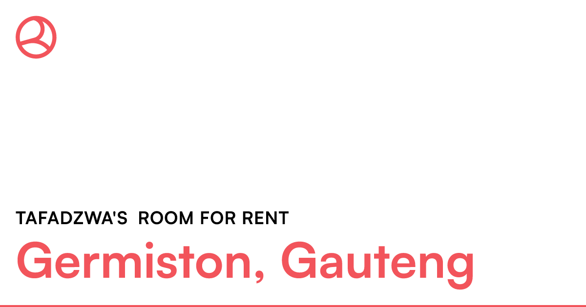 Room share to rent | Germiston, Gauteng 1401 | I ha... – Roomies.co.za