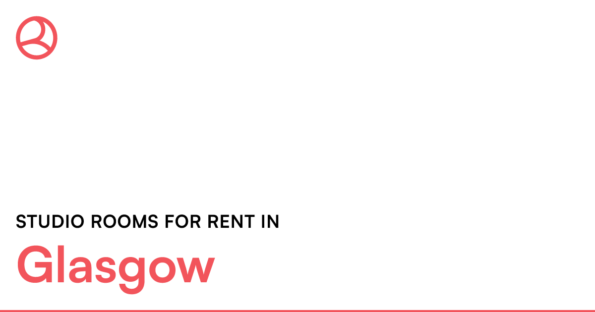 Glasgow Studio rooms for rent – Roomies.co.uk