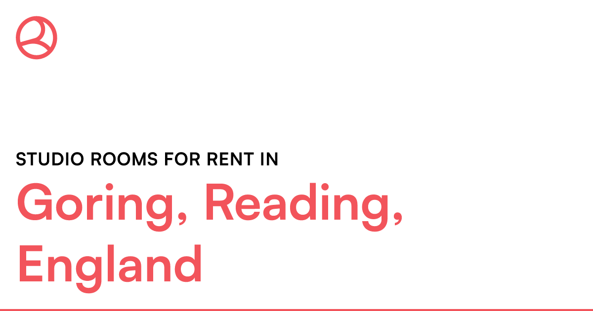Goring, Reading, England Studio rooms for rent – Roomies.co.uk
