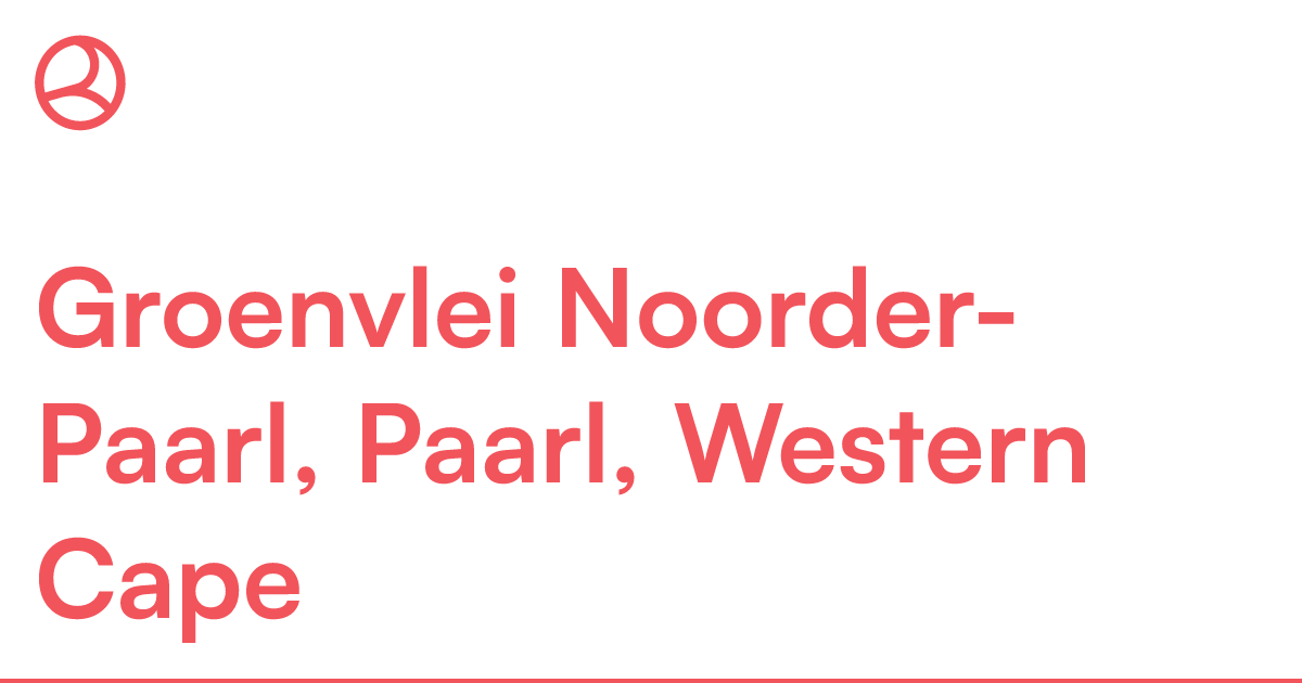 Groenvlei Noorder-Paarl, Paarl, Western Cape Housem... – Roomies.co.za