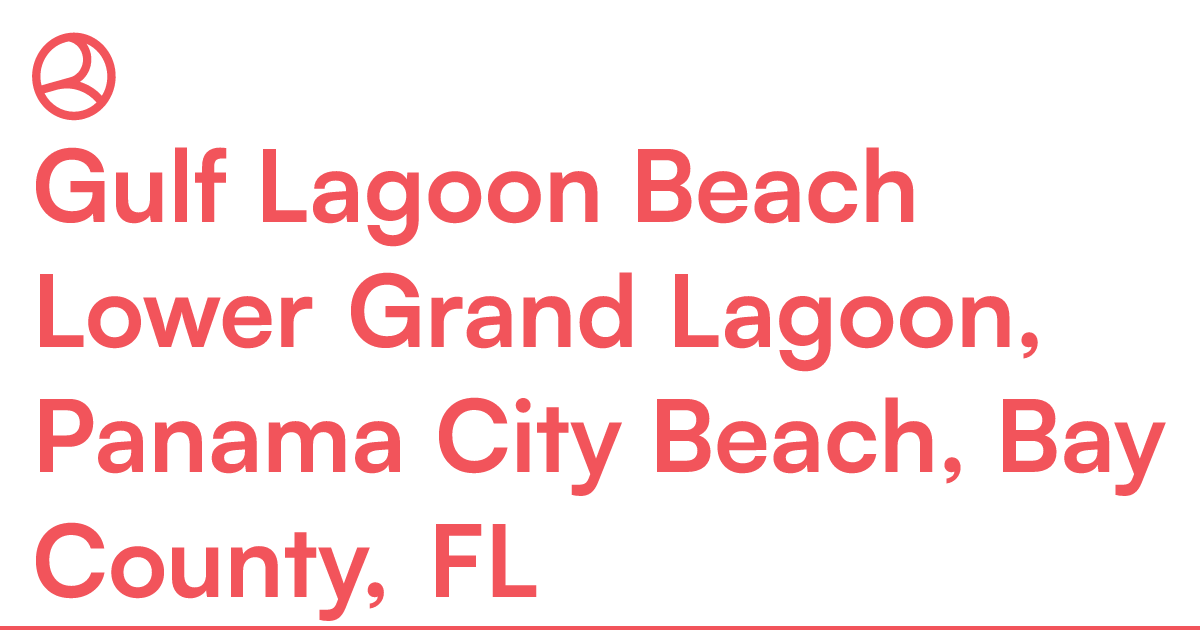 Gulf Lagoon Beach Lower Grand Lagoon, Panama City Bea... – Roomies.com