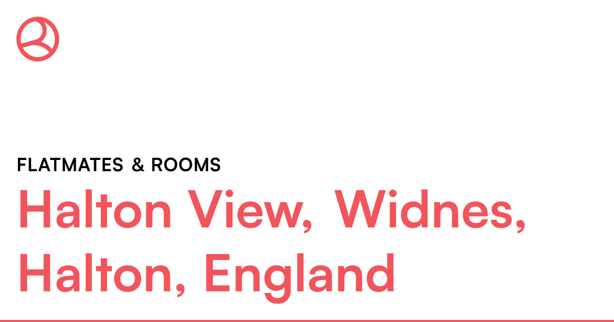 Halton View, Widnes, Halton, England Flatmates & ro... – Roomies.co.uk