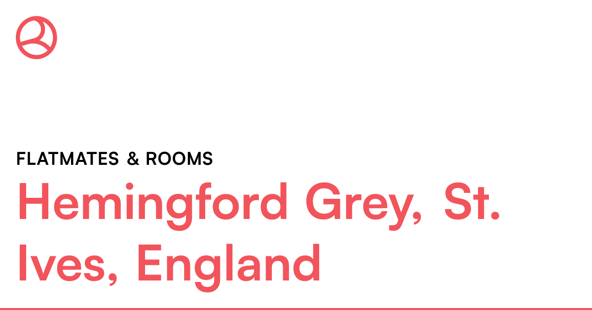 Hemingford Grey, St. Ives, England Flatmates & room... – Roomies.co.uk