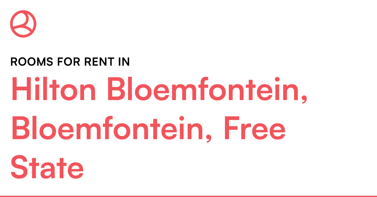 Hilton Bloemfontein, Bloemfontein, Free State Rooms... – Roomies.co.za