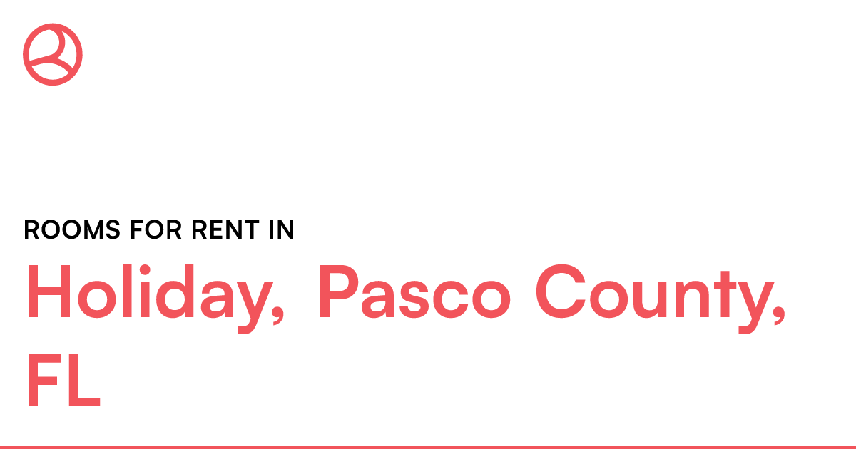 Holiday, Pasco County, FL Rooms for Rent – Roomies.com