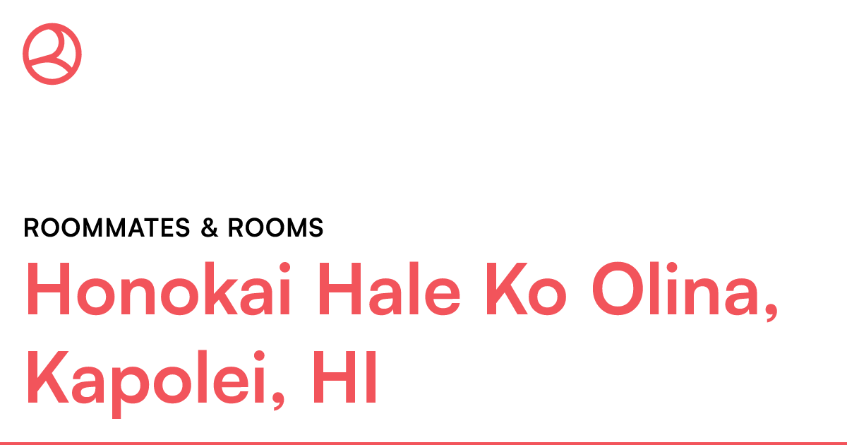 Honokai Hale Ko Olina Kapolei Hi Roommates Rooms Roomies