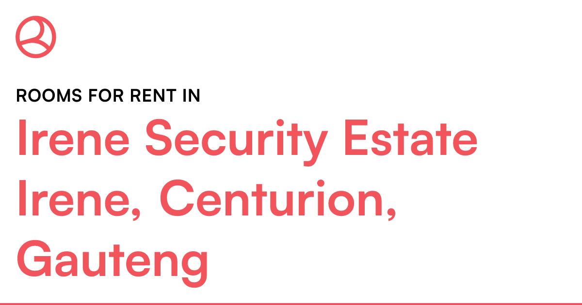 Irene Security Estate Irene, Centurion, Gauteng Roo... – Roomies.co.za