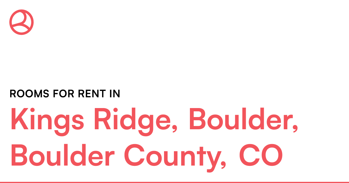 Kings Ridge, Boulder, Boulder County, CO Rooms for Re... – Roomies.com