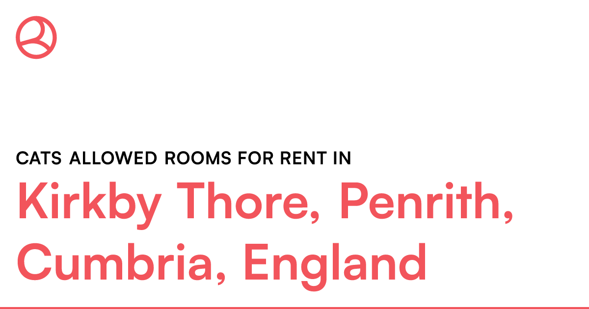 Kirkby Thore, Penrith, Cumbria, England Cats allowe... – Roomies.co.uk