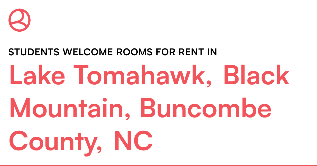 Lake Tomahawk, Black Mountain, Buncombe County, NC St... – Roomies.com