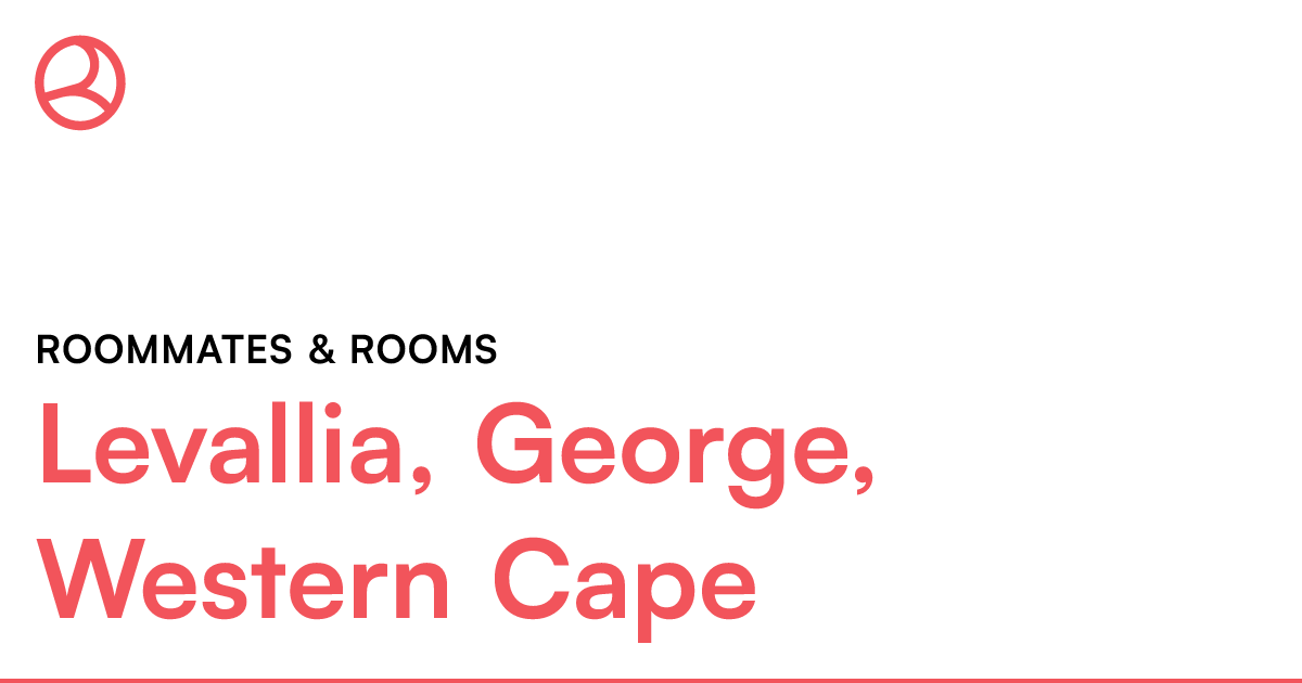 Levallia, George, Western Cape Roommates & rooms – Roomies.co.za