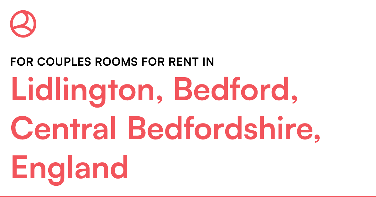 Lidlington, Bedford, Central Bedfordshire, England... – Roomies.co.uk