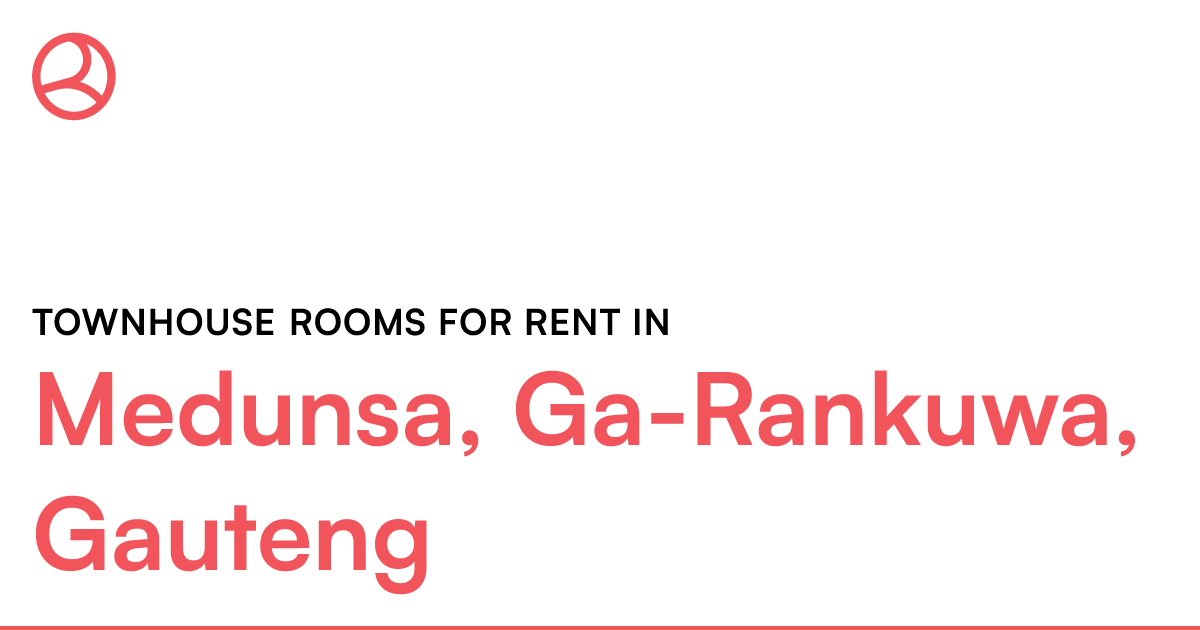 Medunsa, Ga-Rankuwa, Gauteng Townhouse rooms for re... – Roomies.co.za