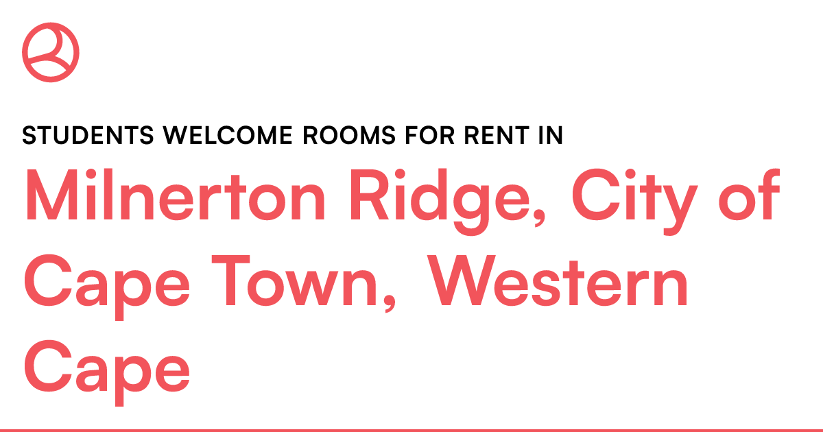 Milnerton Ridge, City of Cape Town, Western Cape St... – Roomies.co.za