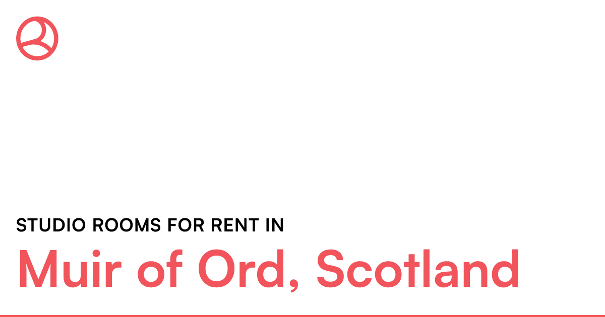 Muir of Ord, Scotland Studio rooms for rent – Roomies.co.uk
