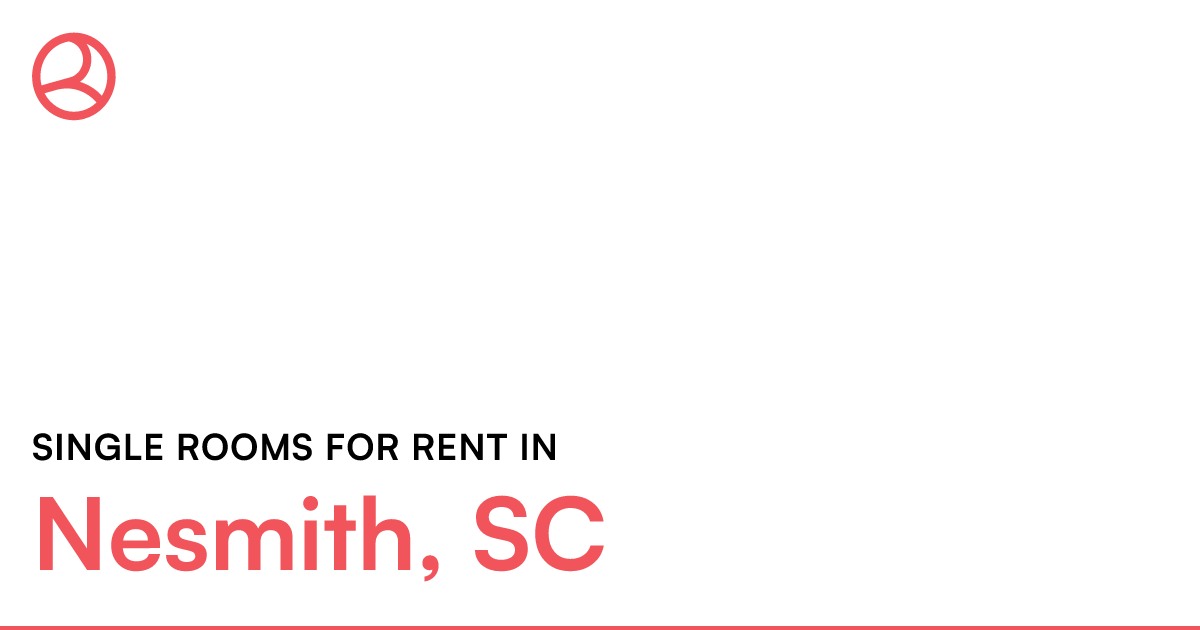 Nesmith, SC Single rooms for rent – Roomies.com