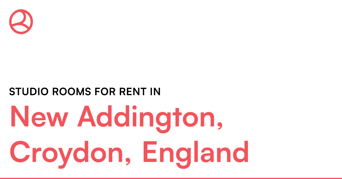 New Addington, Croydon, England Studio rooms for re... – Roomies.co.uk