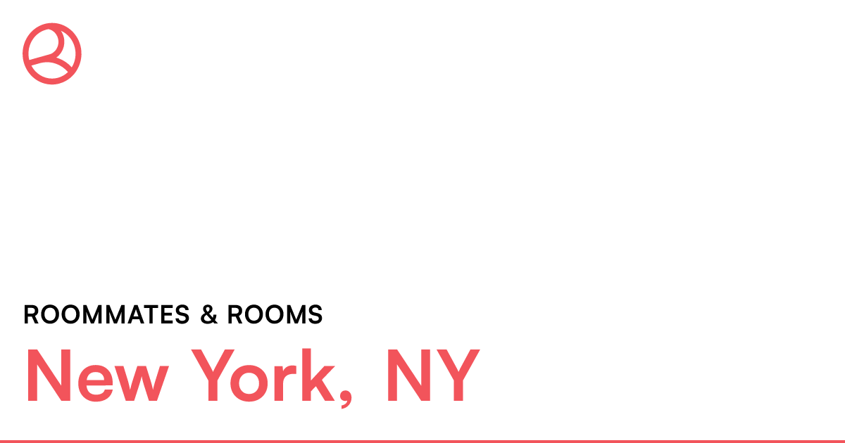 New York, NY Roommates & rooms – Roomies.com