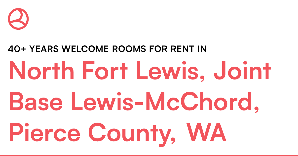 North Fort Lewis, Joint Base Lewis-McChord, Pierce Co... – Roomies.com