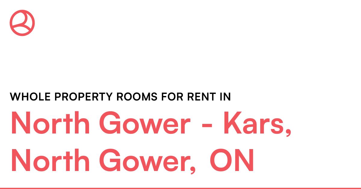 North Gower - Kars, North Gower, ON Whole property roo... – Roomies.ca