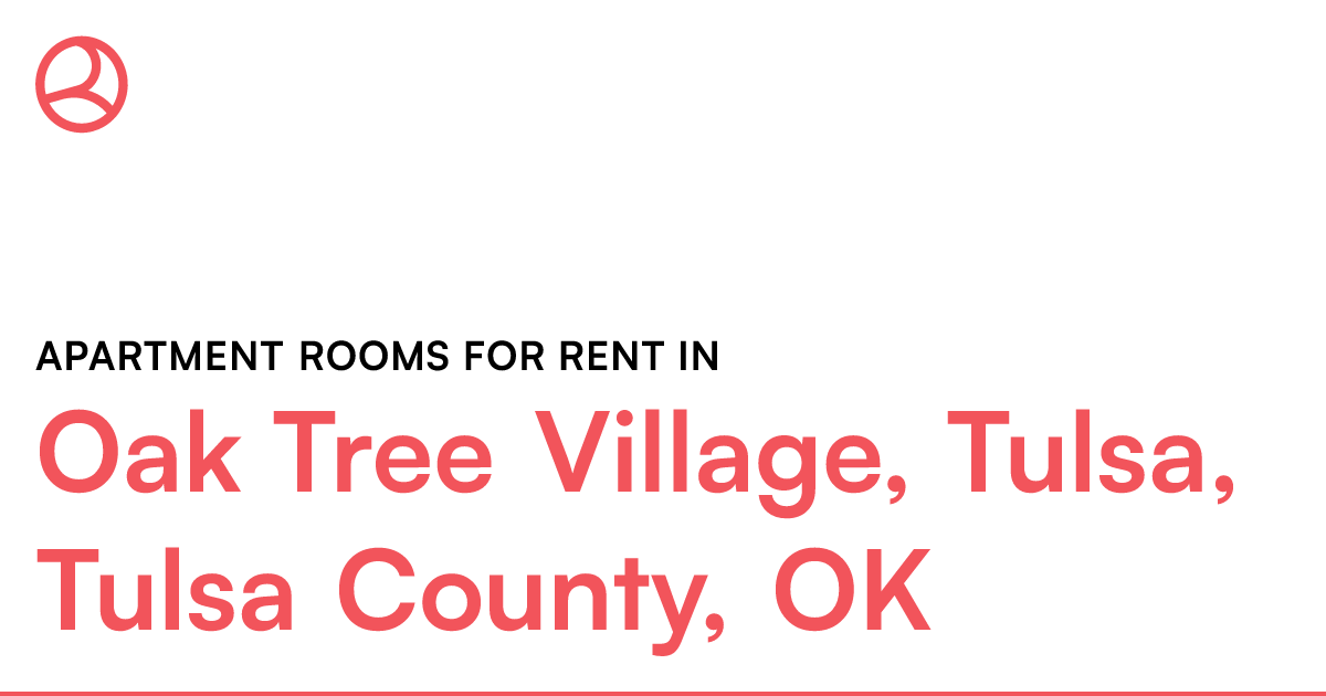 Oak Tree Village, Tulsa, Tulsa County, OK Apartment r... – Roomies.com