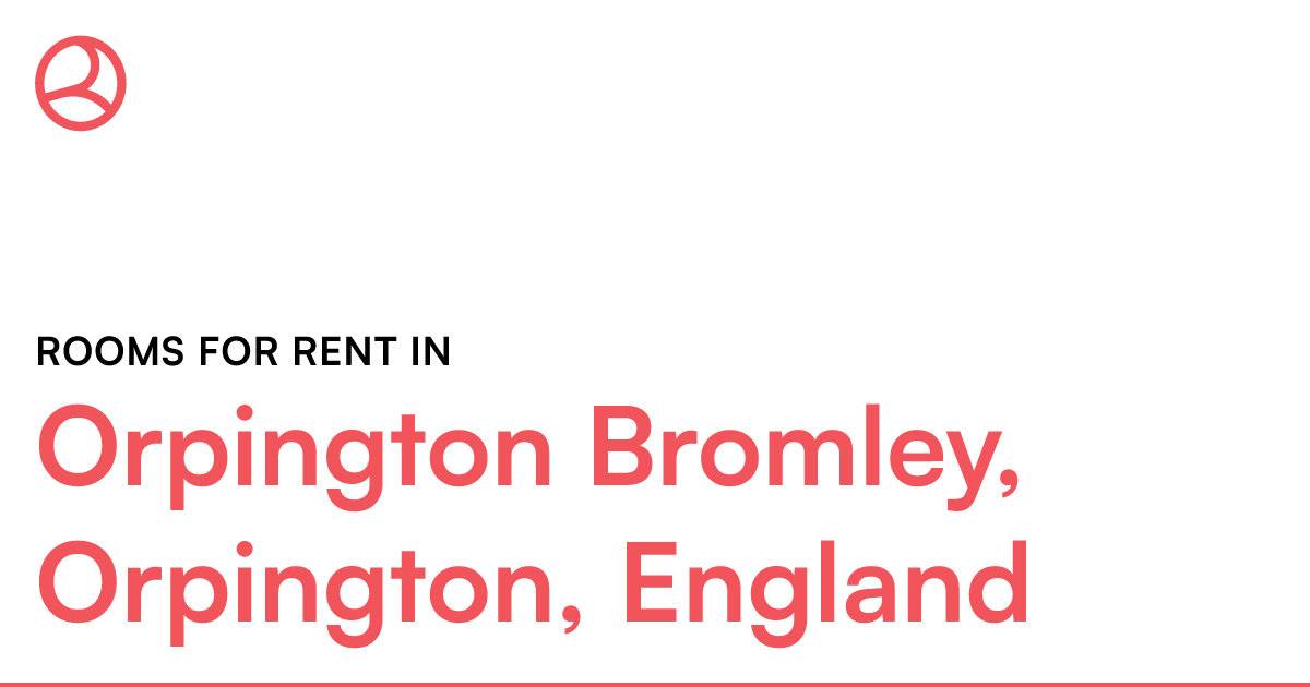 Orpington Bromley, Orpington, England Rooms for Ren... – Roomies.co.uk